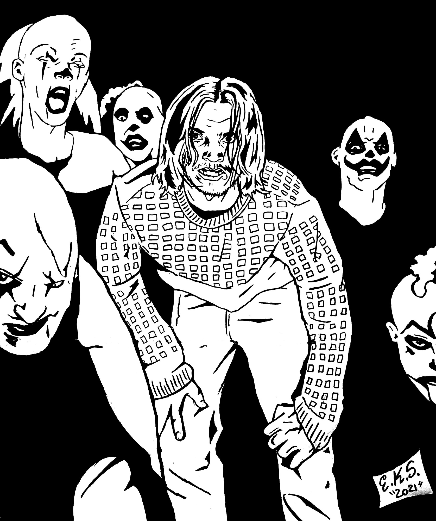 Kai Anderson Clowning Around - MistyBeethoven - American Horror Story ...