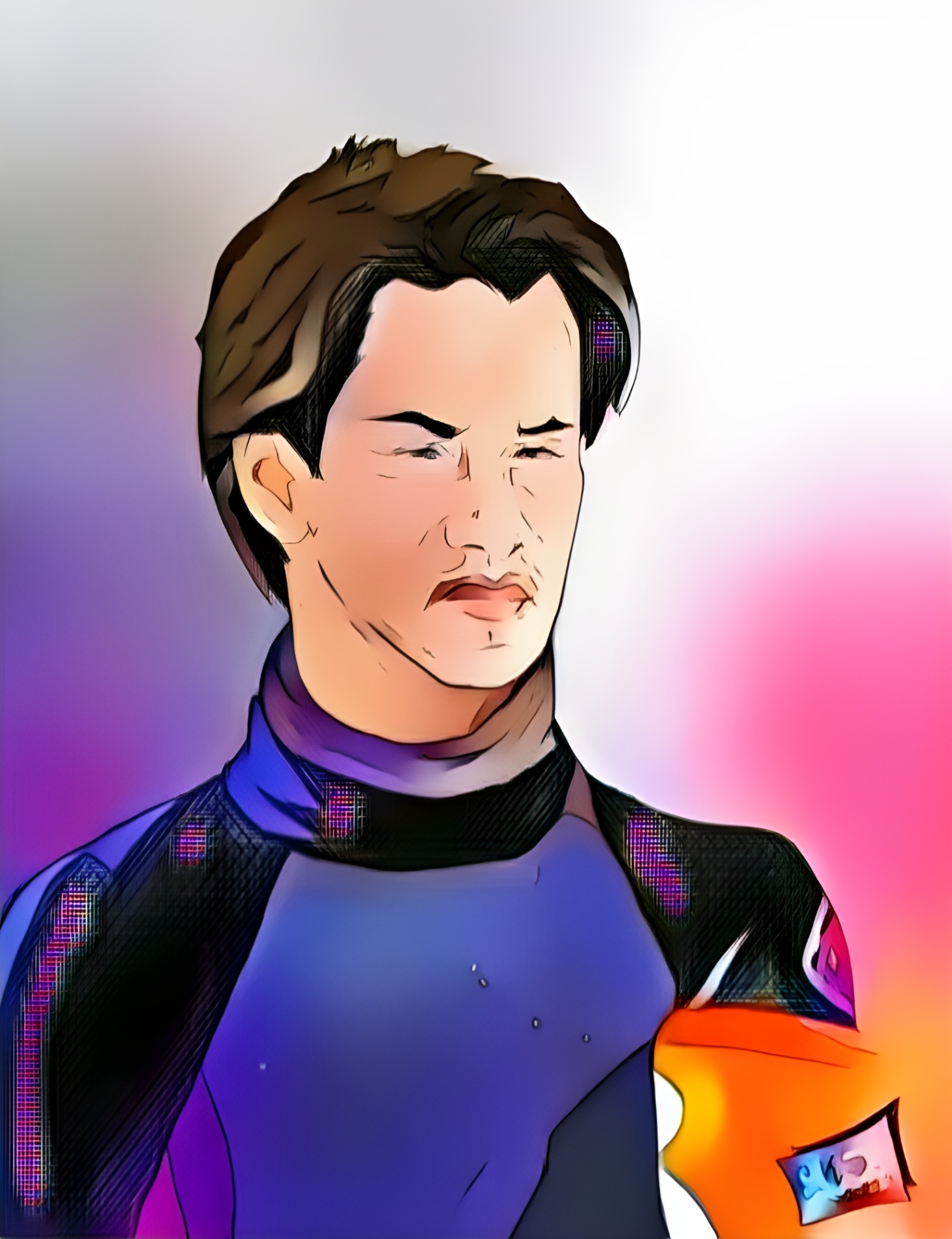 Johnny Utah from "Point Break" Quick Sketch - Chapter 2 ...