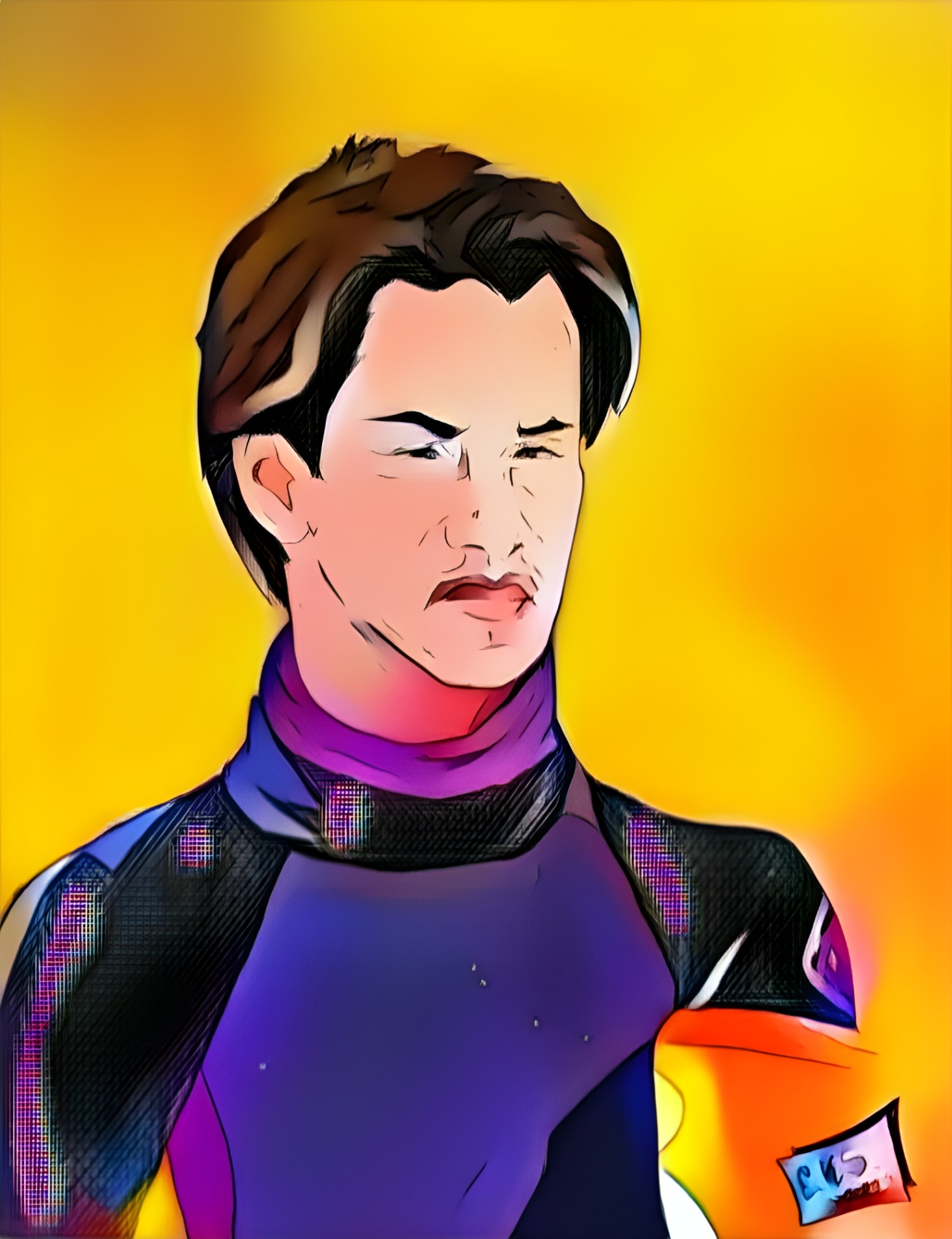 Johnny Utah from "Point Break" Quick Sketch - Chapter 2 ...