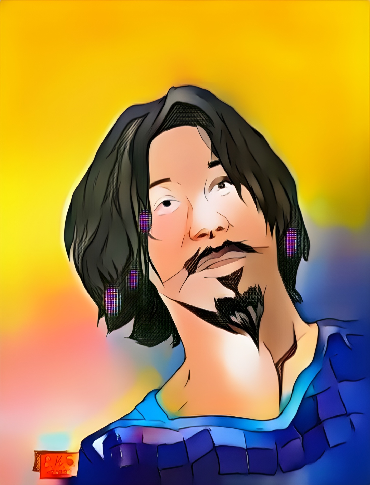 Ted "Theodore" Logan from "Bill & Ted's Bogus Journey" Quick Sketch ...