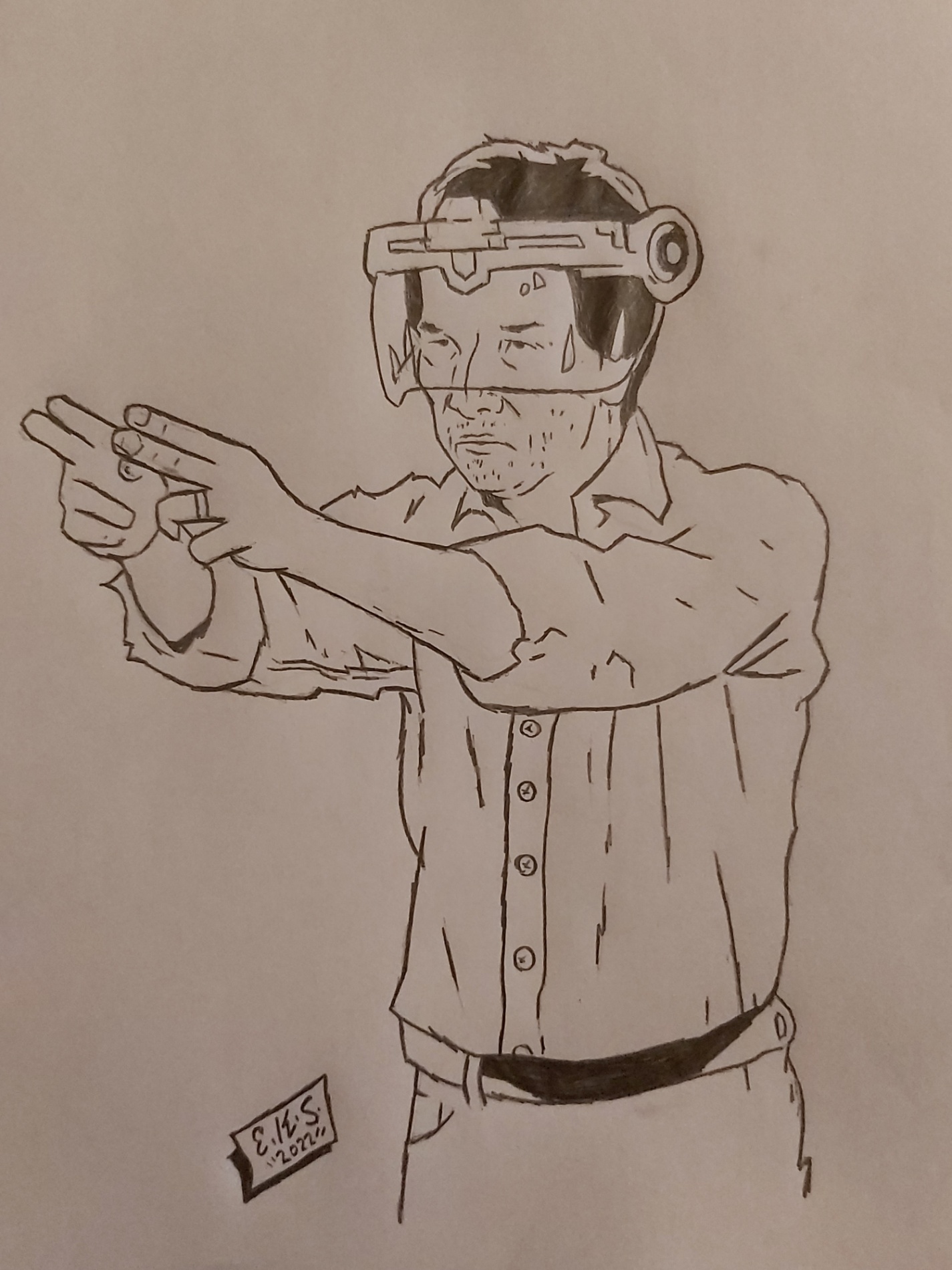 William Foster from "Replicas" Quick Sketch - Chapter 1 - MistyBeethoven - Replicas (2018 ...