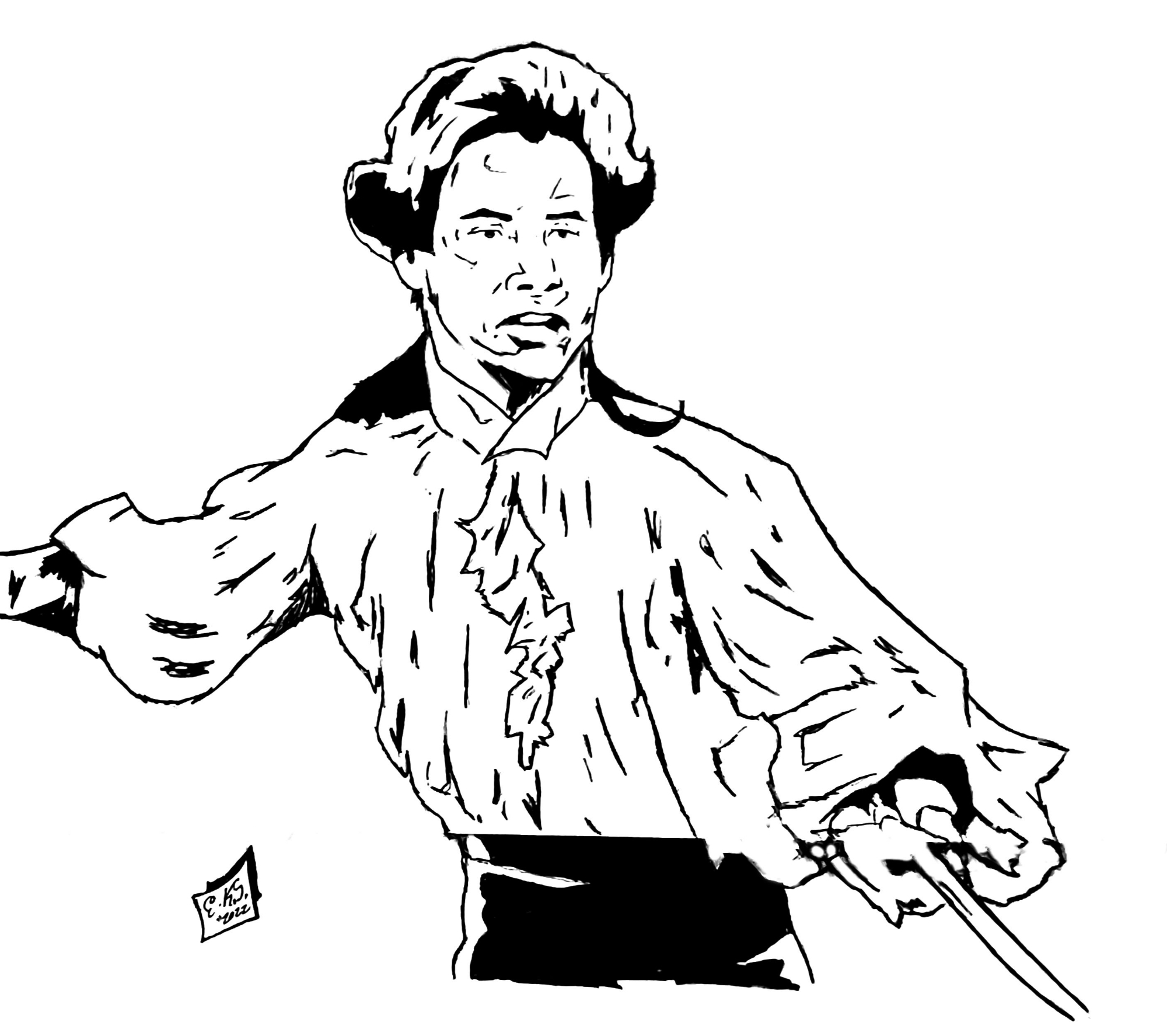 Le Chevalier Raphael Danceny Quick Sketch from "Dangerous Liaisons ...