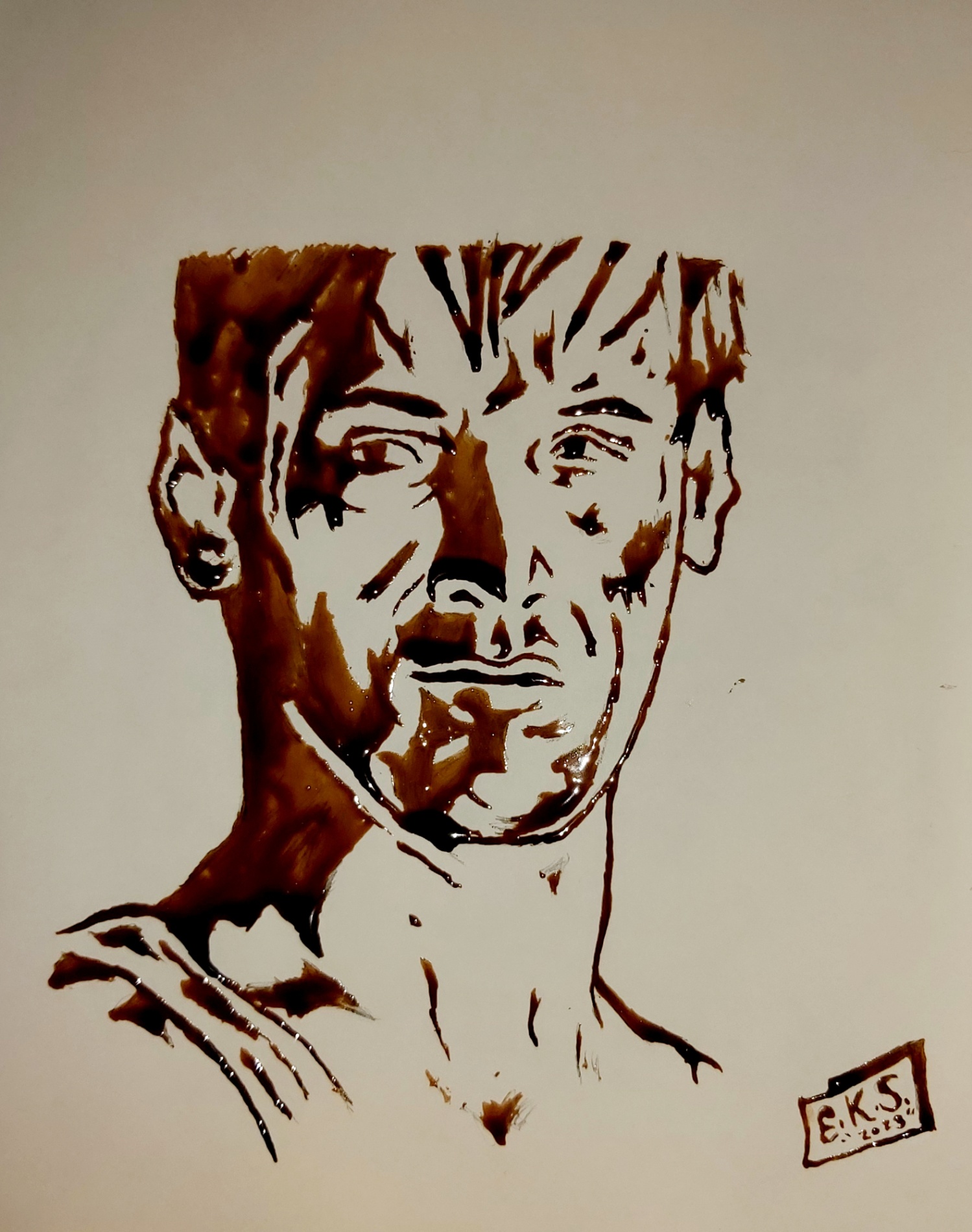 A "Nesquik" Sketch of a Door to Door Chocolate Salesman Called Sgt ...