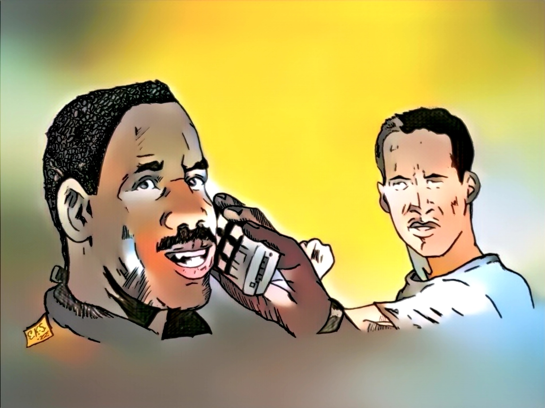 Mac and Jack Quick Sketch from "Speed" - MistyBeethoven - Speed (1994 ...